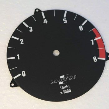 BMW E24 E28 Speedometer Dial Plate sticker 300KMH M5 M635CSi - Ivo ...