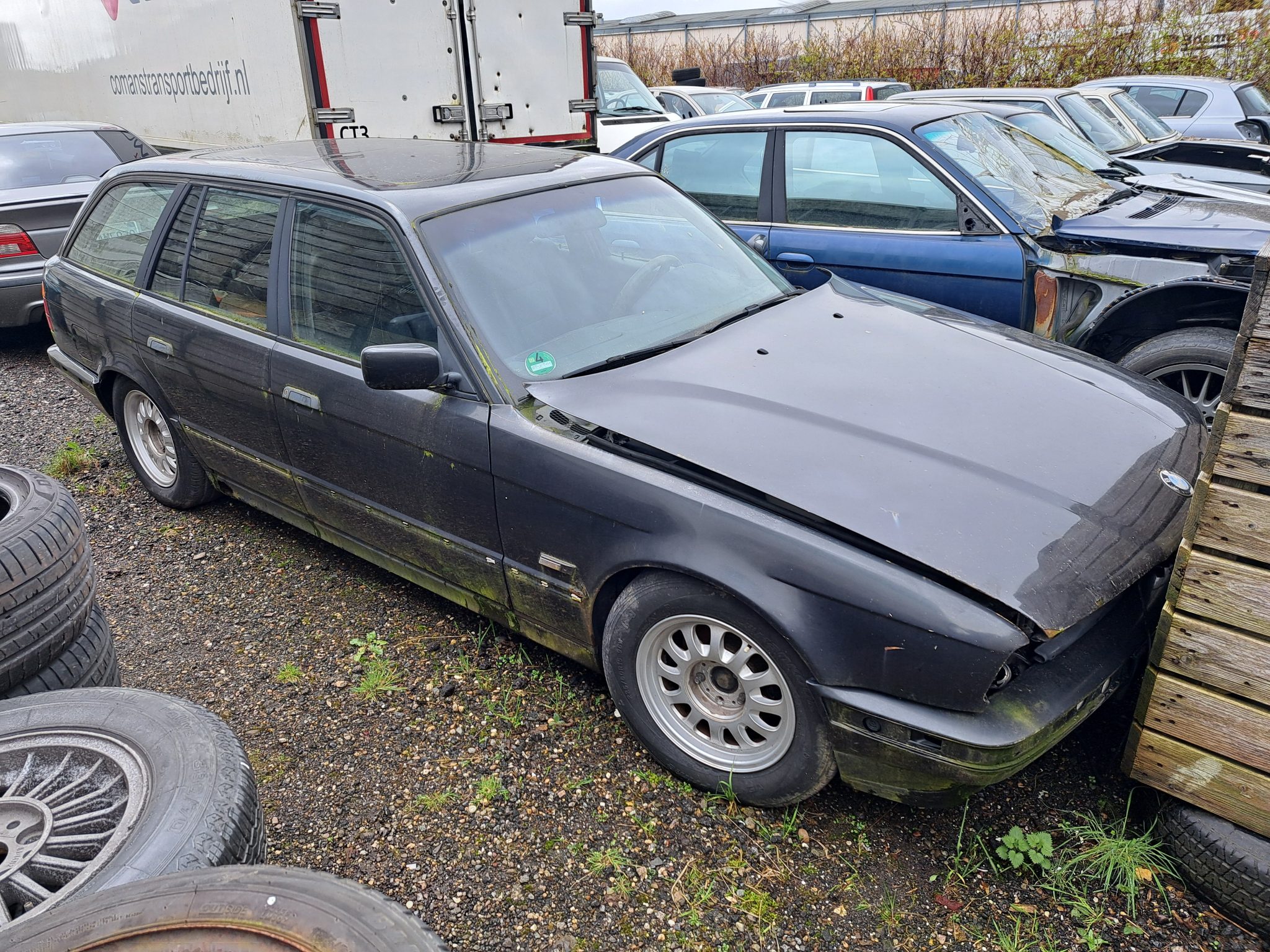 BMW E34 Touring V8 Diesel Handgeschakeld M67 Project met E38 740d ...